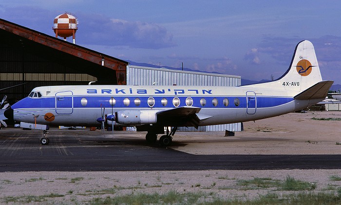4X-AVG Vickers Viscount